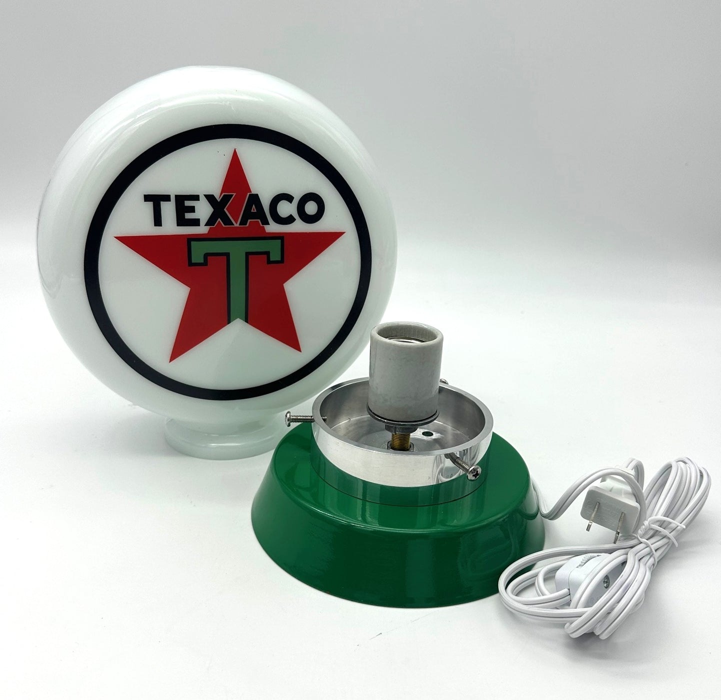 Lamp Base for Mini Glass Gas Pump Globe — PERGL