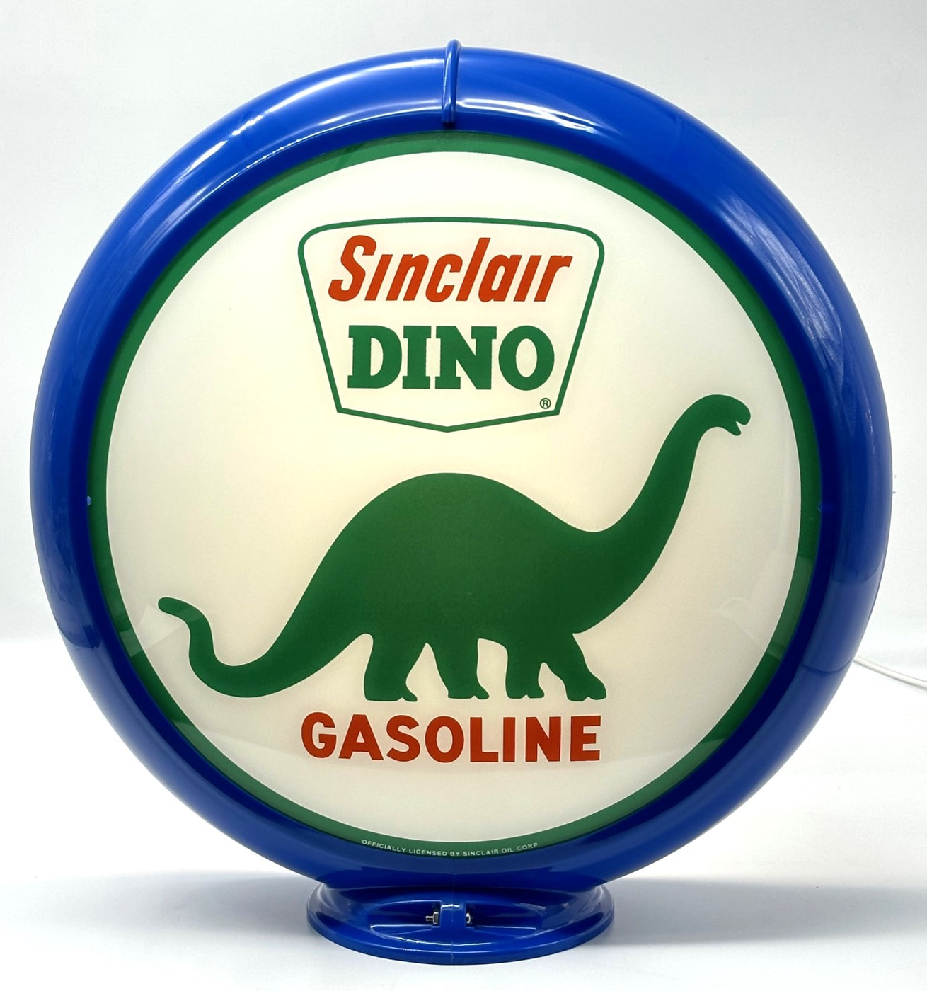 SINCLAIR DINO 13.5" Gas Pump Globe - FREE SHIPPING!! — PERGL