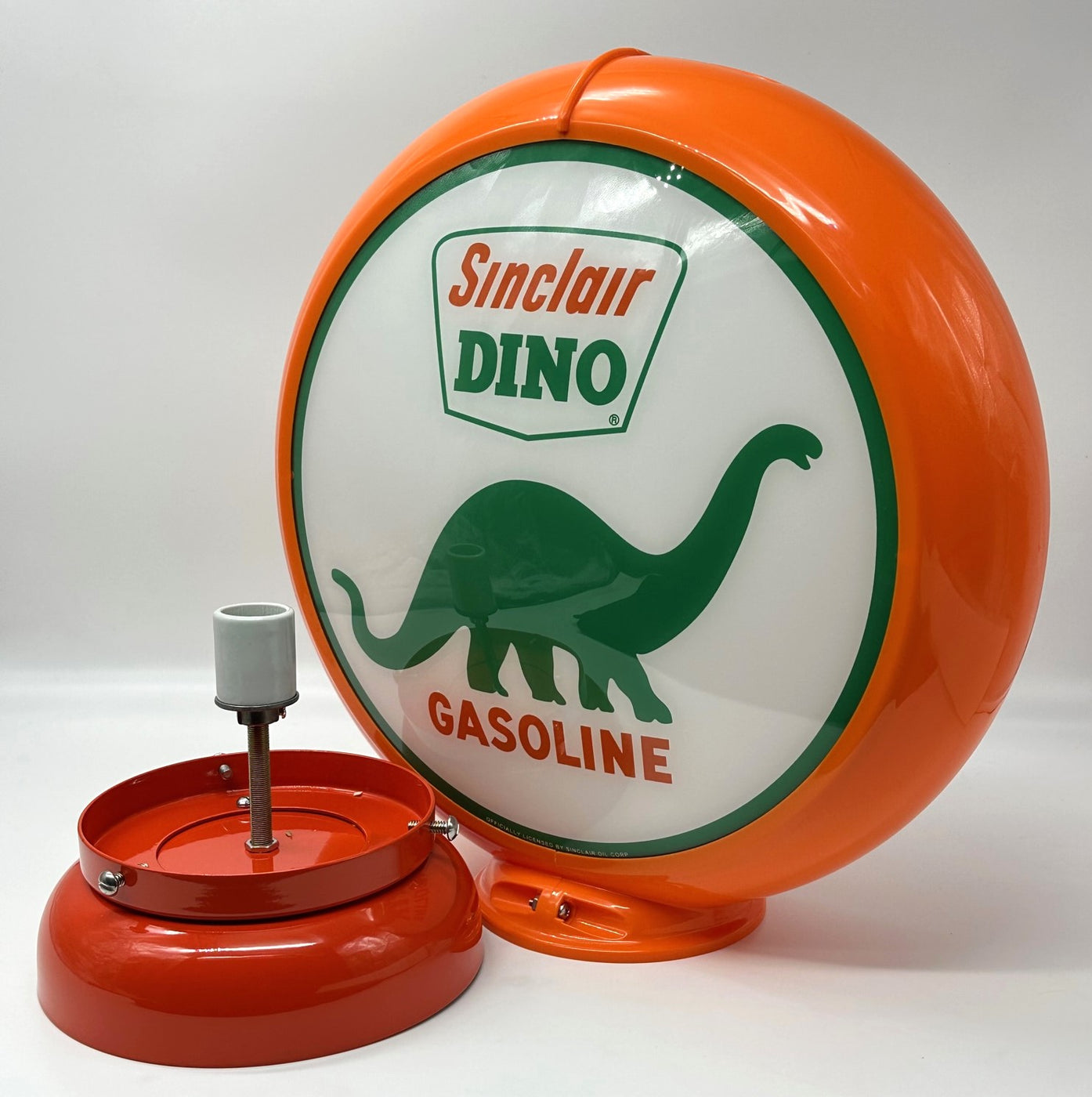SINCLAIR DINO 13.5" Gas Pump Globe - FREE SHIPPING!! — PERGL