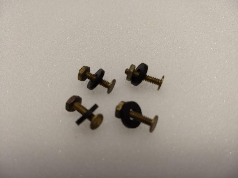 Glass Body Screws and Hex Nuts — PERGL