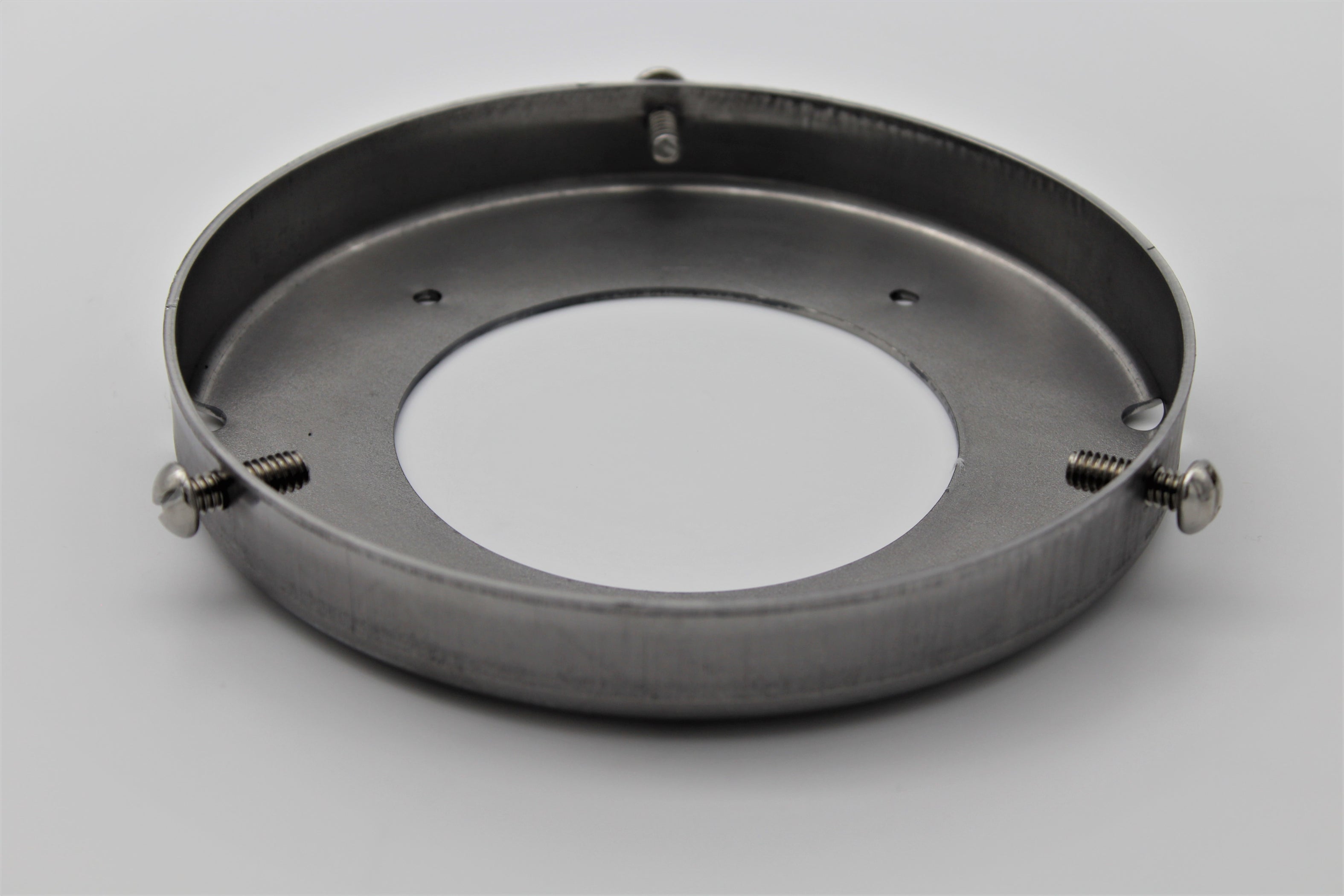 6" Steel Universal Gas Pump Globe Ring Holder Base, Made in the USA ...