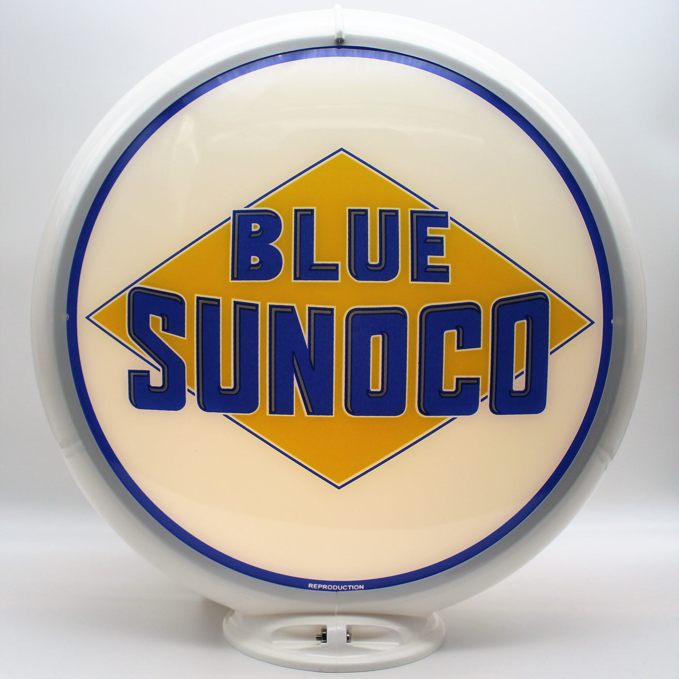 SUNOCO BLUE 13.5" Ad Globe — PERGL
