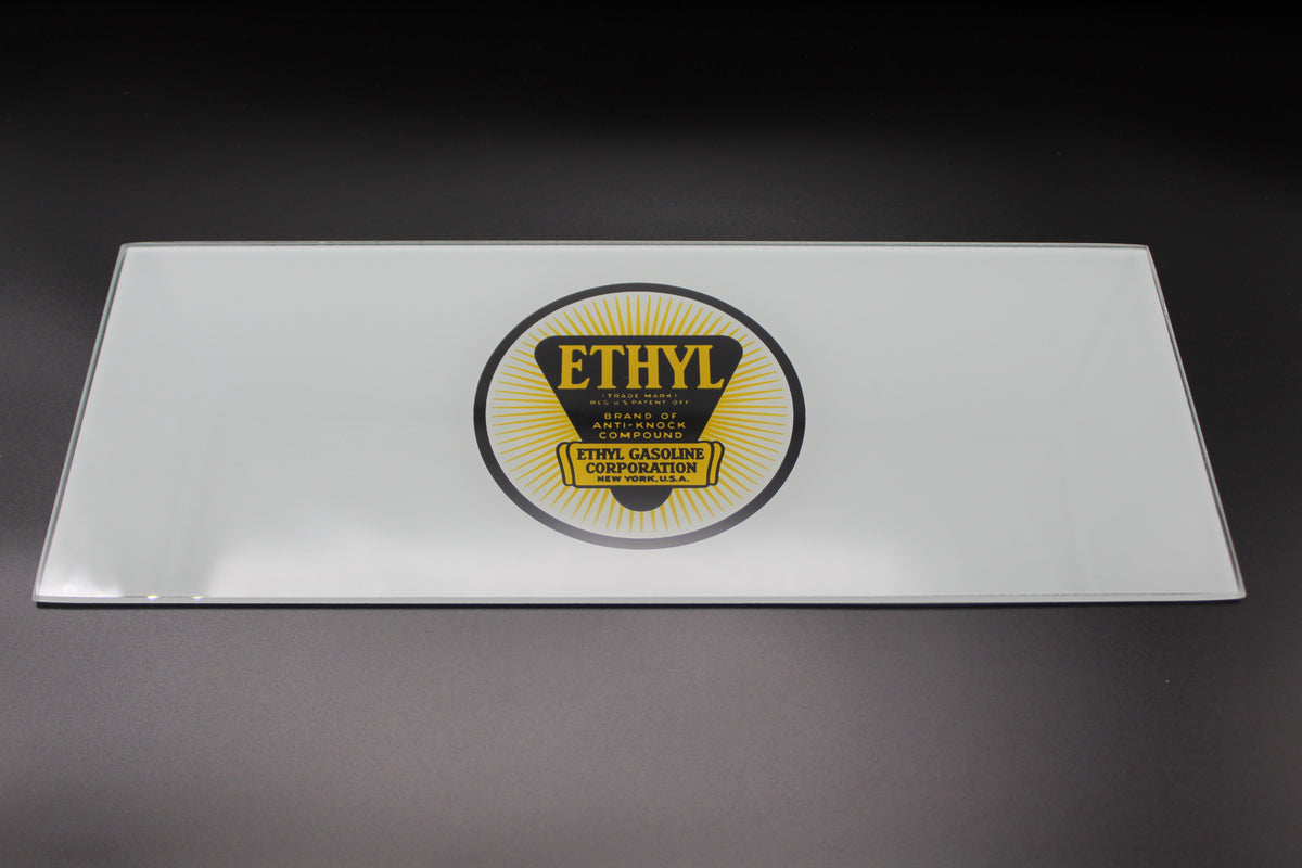 ETHYL LOGO Ad Glass Panel — PERGL
