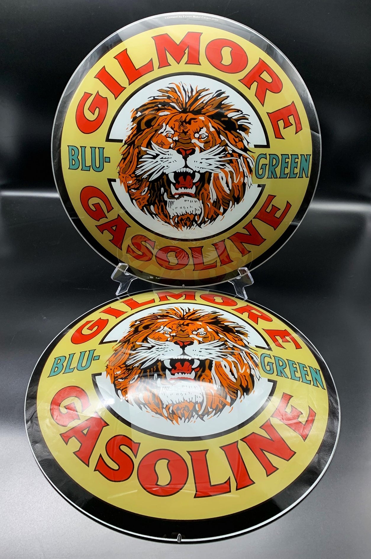 GILMORE GASOLINE 15" Glass Face — PERGL