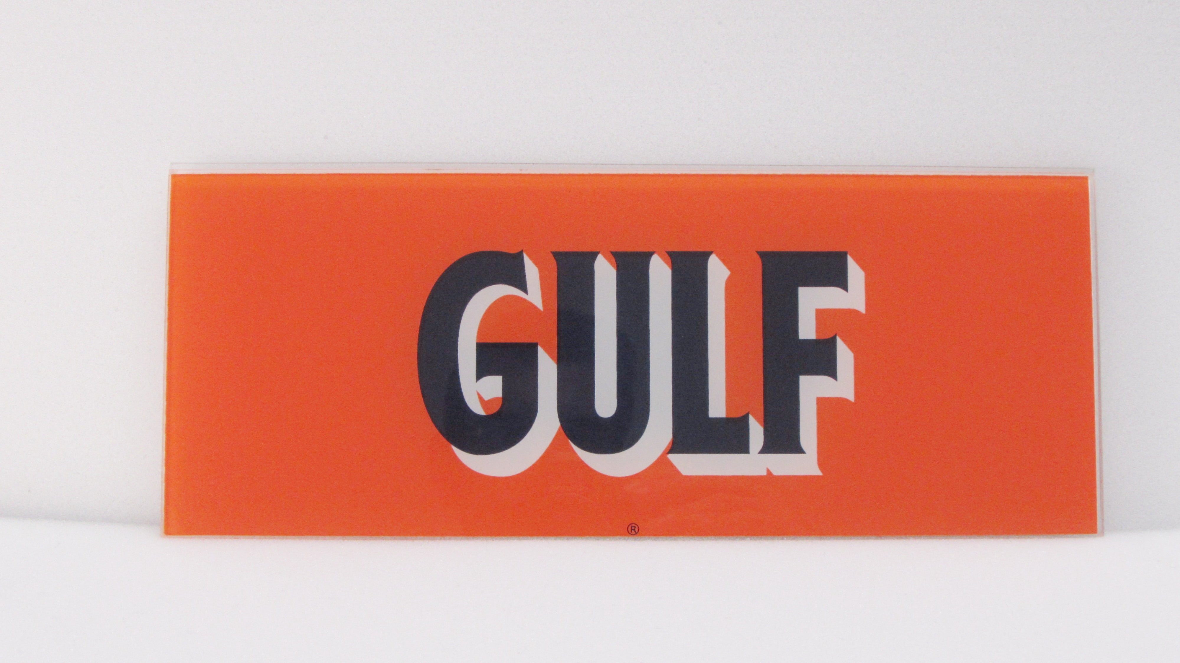 GULF Ad Glass Panel — PERGL