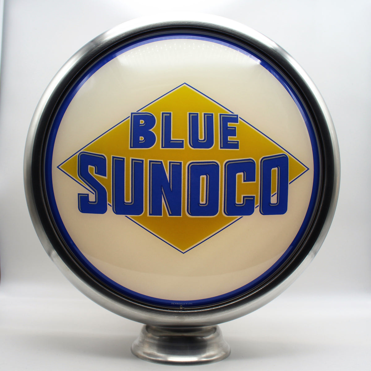 SUNOCO BLUE 15" Glass Face — PERGL