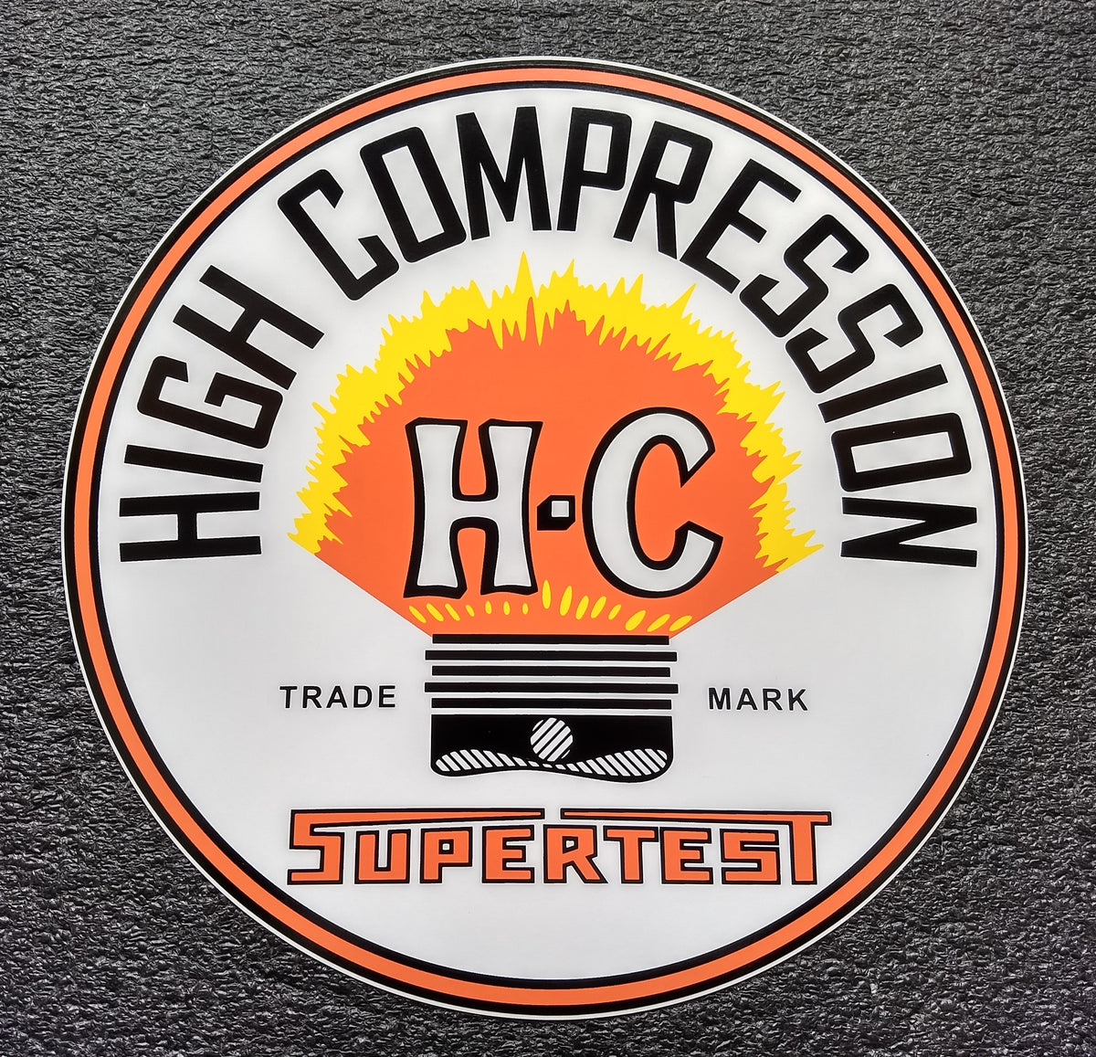 SUPERTEST HC DECAL-12" — PERGL