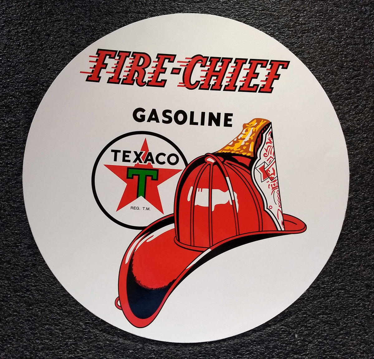 TEXACO FIRE-CHIEF Decal - Vinyl — PERGL
