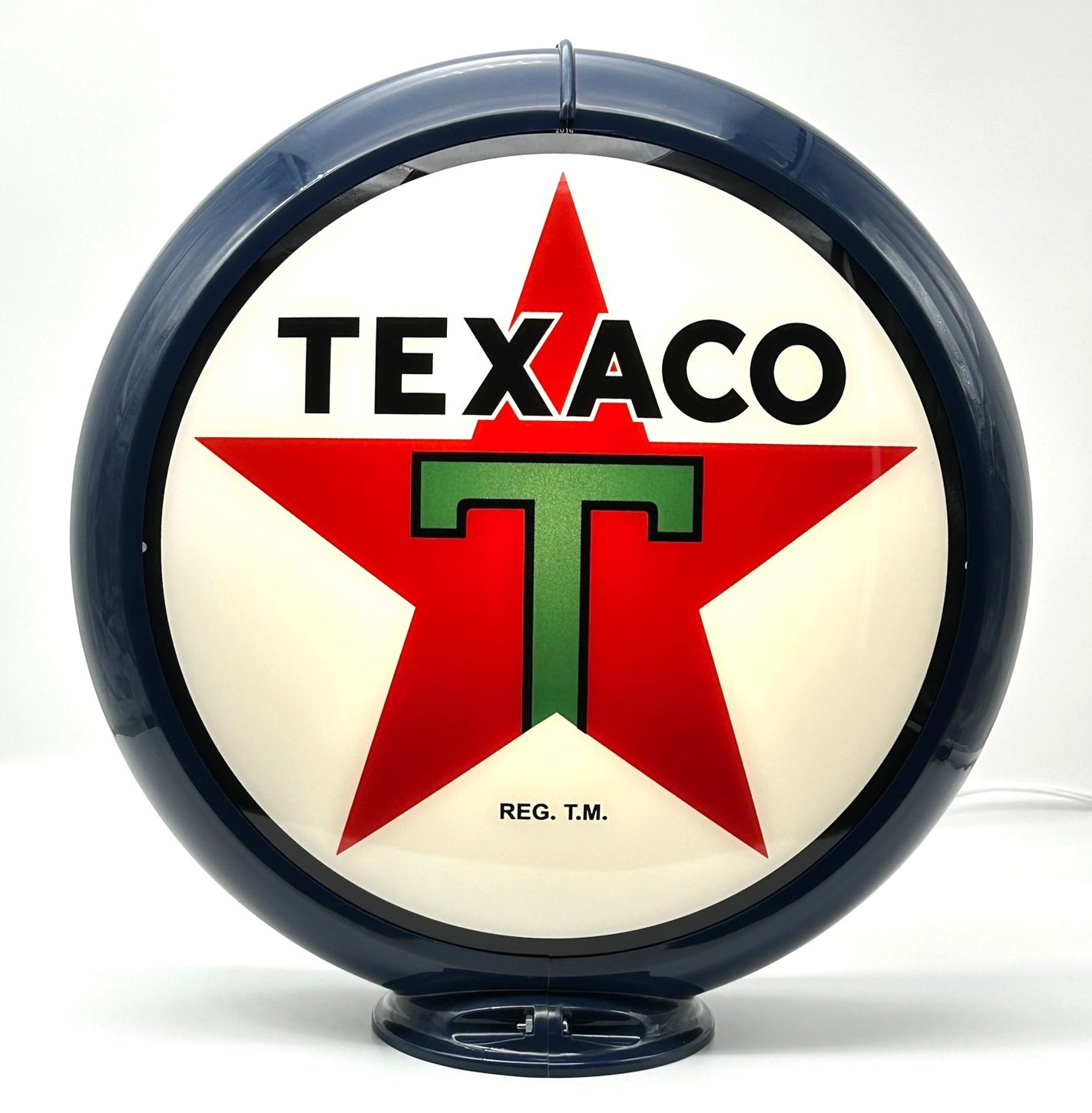 TEXACO STAR 13.5" GAS PUMP GLOBE - FREE SHIPPING!! — PERGL