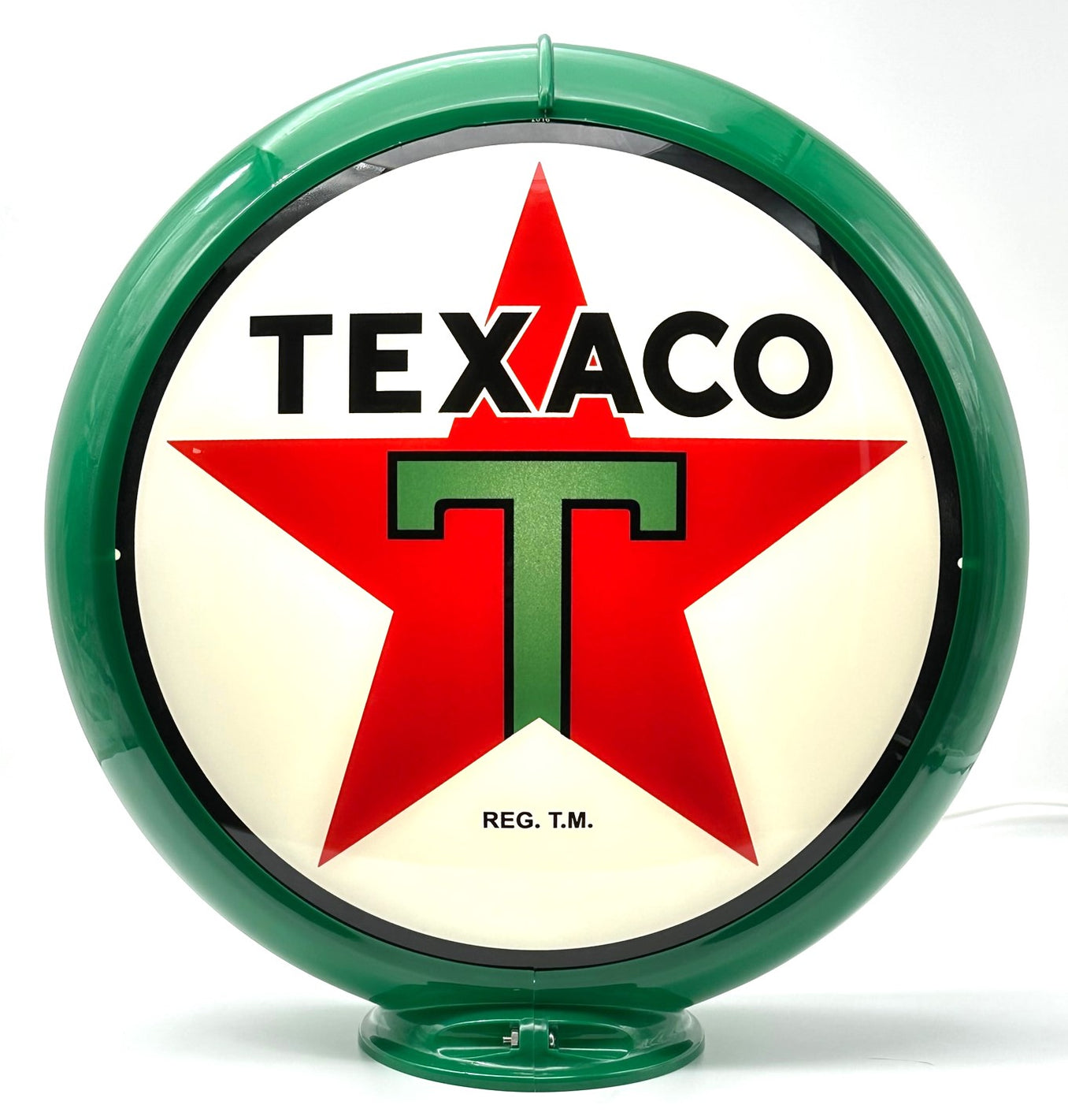 TEXACO STAR 13.5" GAS PUMP GLOBE - FREE SHIPPING!! — PERGL