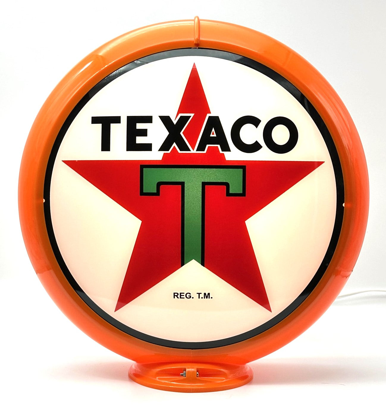 TEXACO STAR 13.5" GAS PUMP GLOBE - FREE SHIPPING!! — PERGL