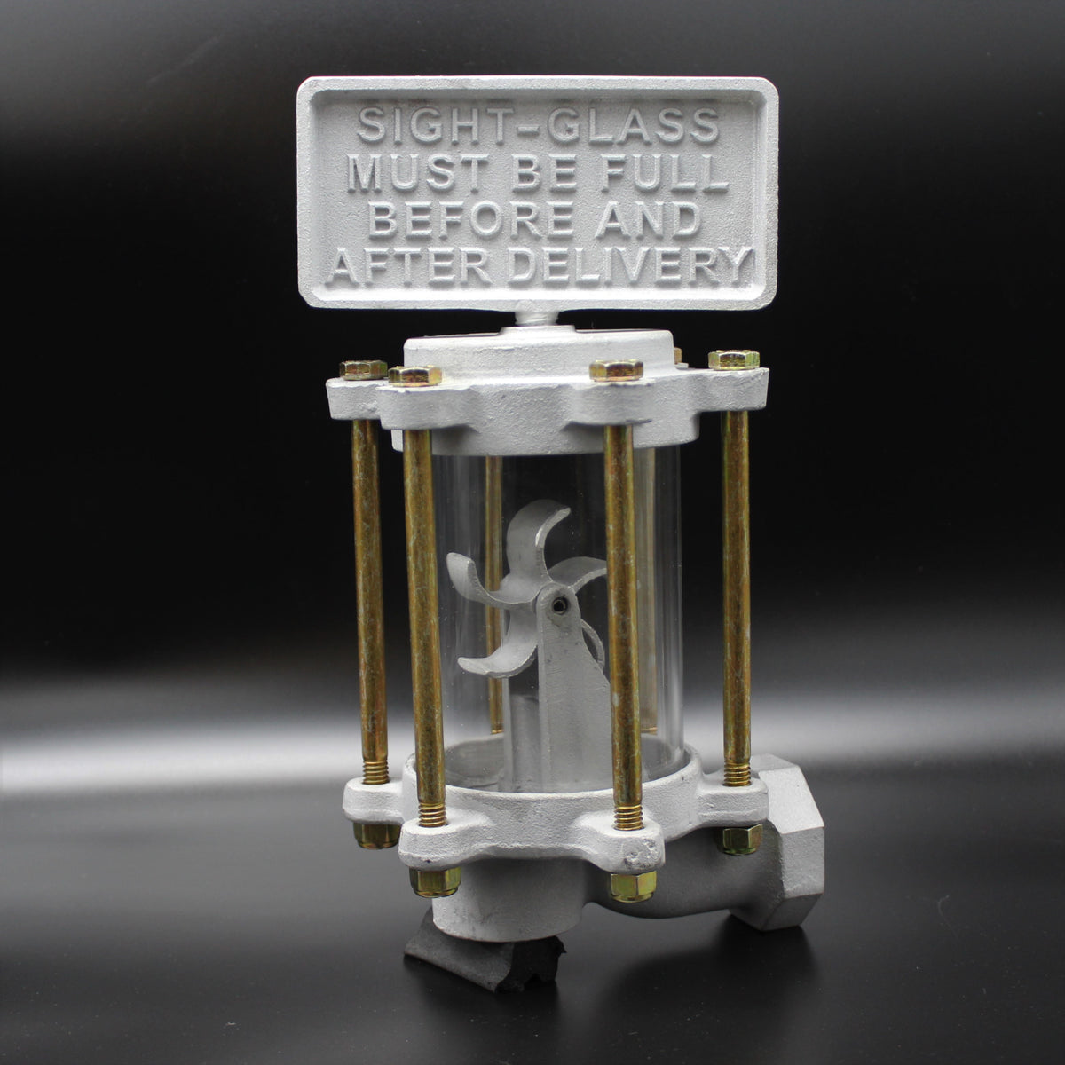 Visi-meter (Sight Glass) with plastic cylinder — PERGL